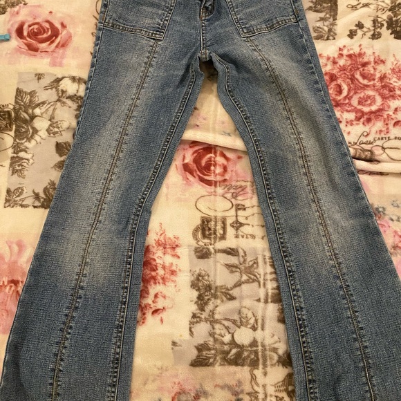 Bottoms | Bell Bottom Blue Girls Jeans | Poshmark